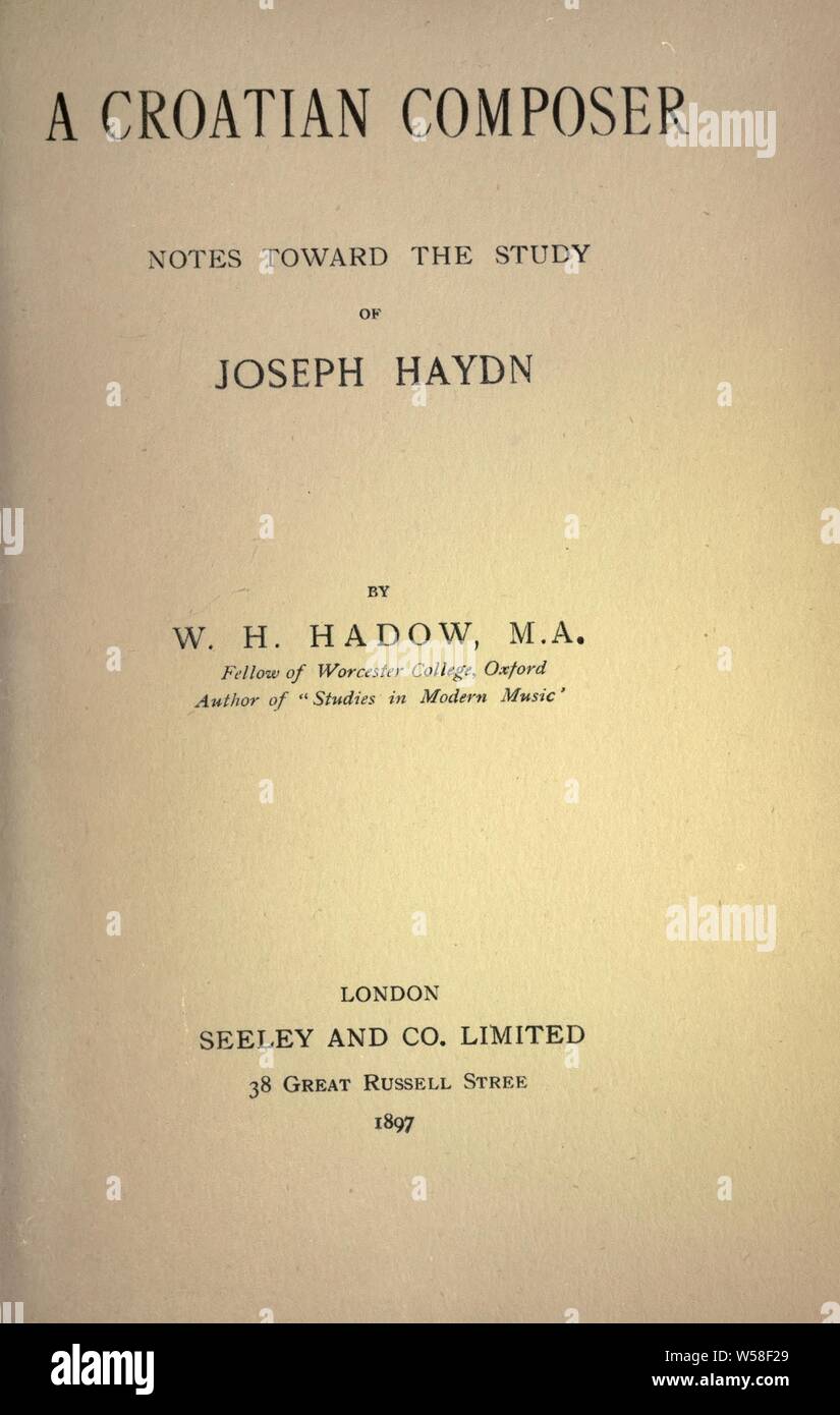 Joseph Haydn Tchaikovsky Research
