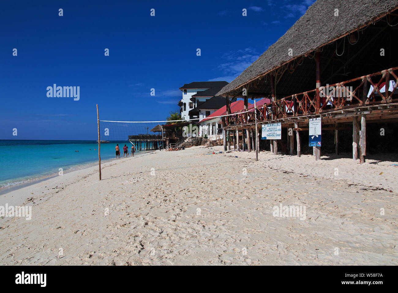 Nungwi is the beach of Zanzibar, Tanzania Stock Photo - Alamy