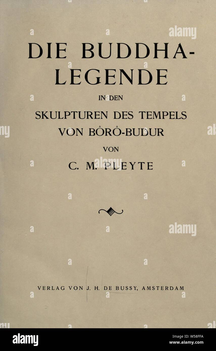 Die Buddha-Legende in den Skulpturen des Temples von Bôrô-Budur ...