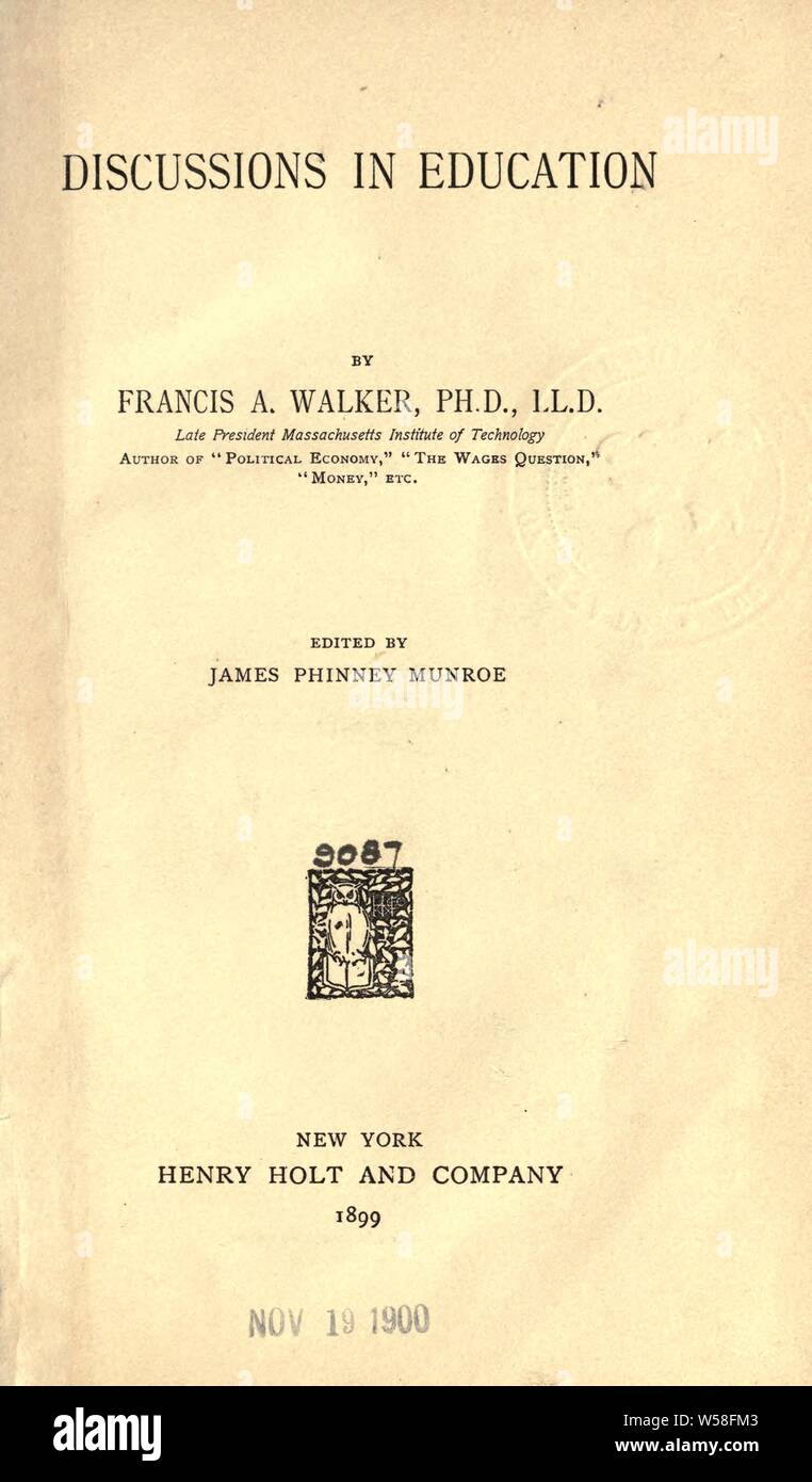 Walker francis amasa hi-res stock photography and images - Alamy
