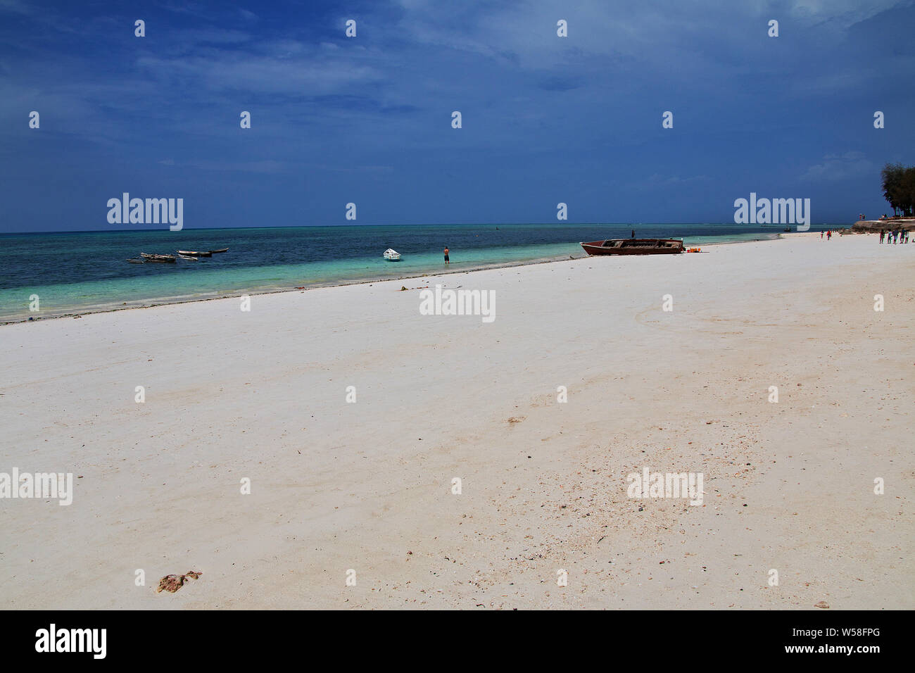 Nungwi is the beach of Zanzibar, Tanzania Stock Photo - Alamy