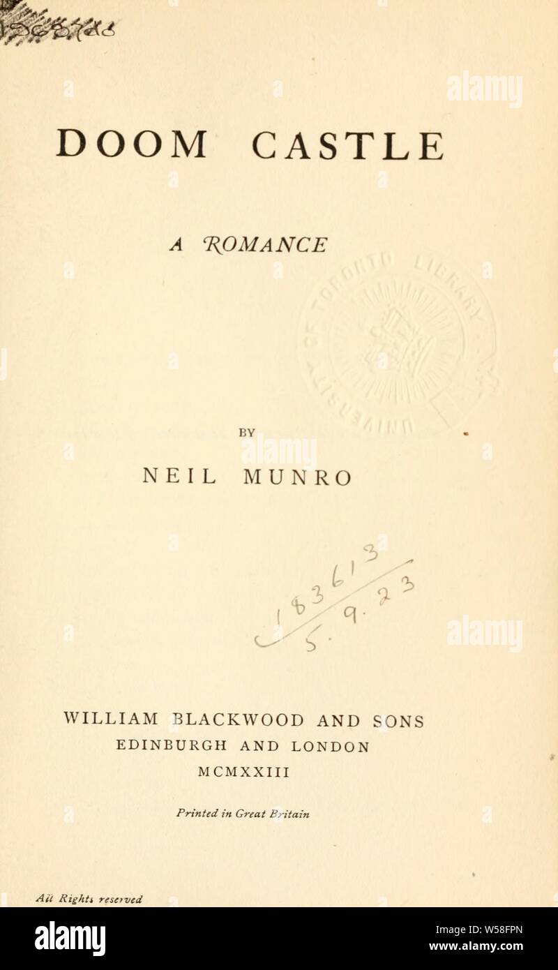 Munro neil hi-res stock photography and images - Alamy