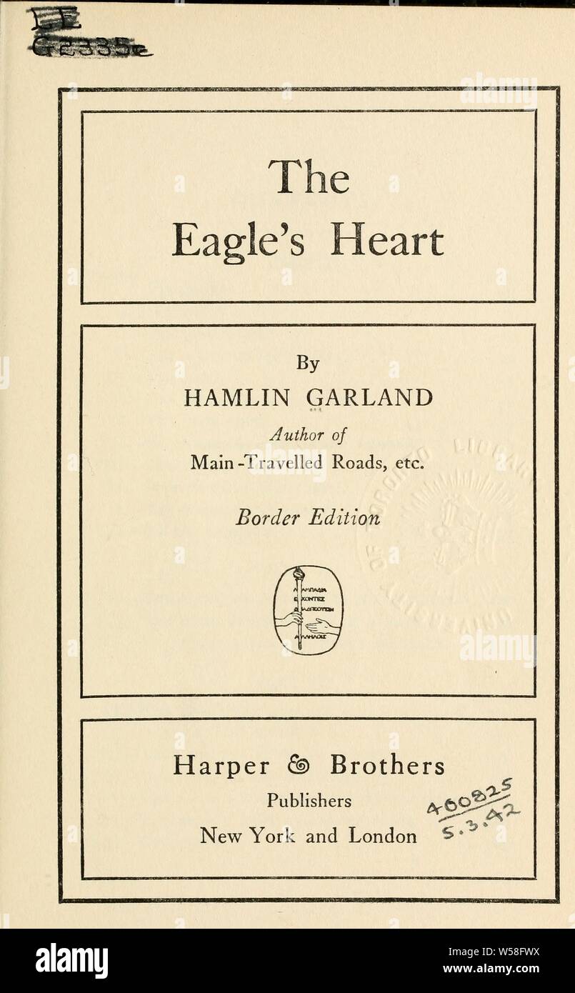 Eagles 1860 hi-res stock photography and images - Alamy