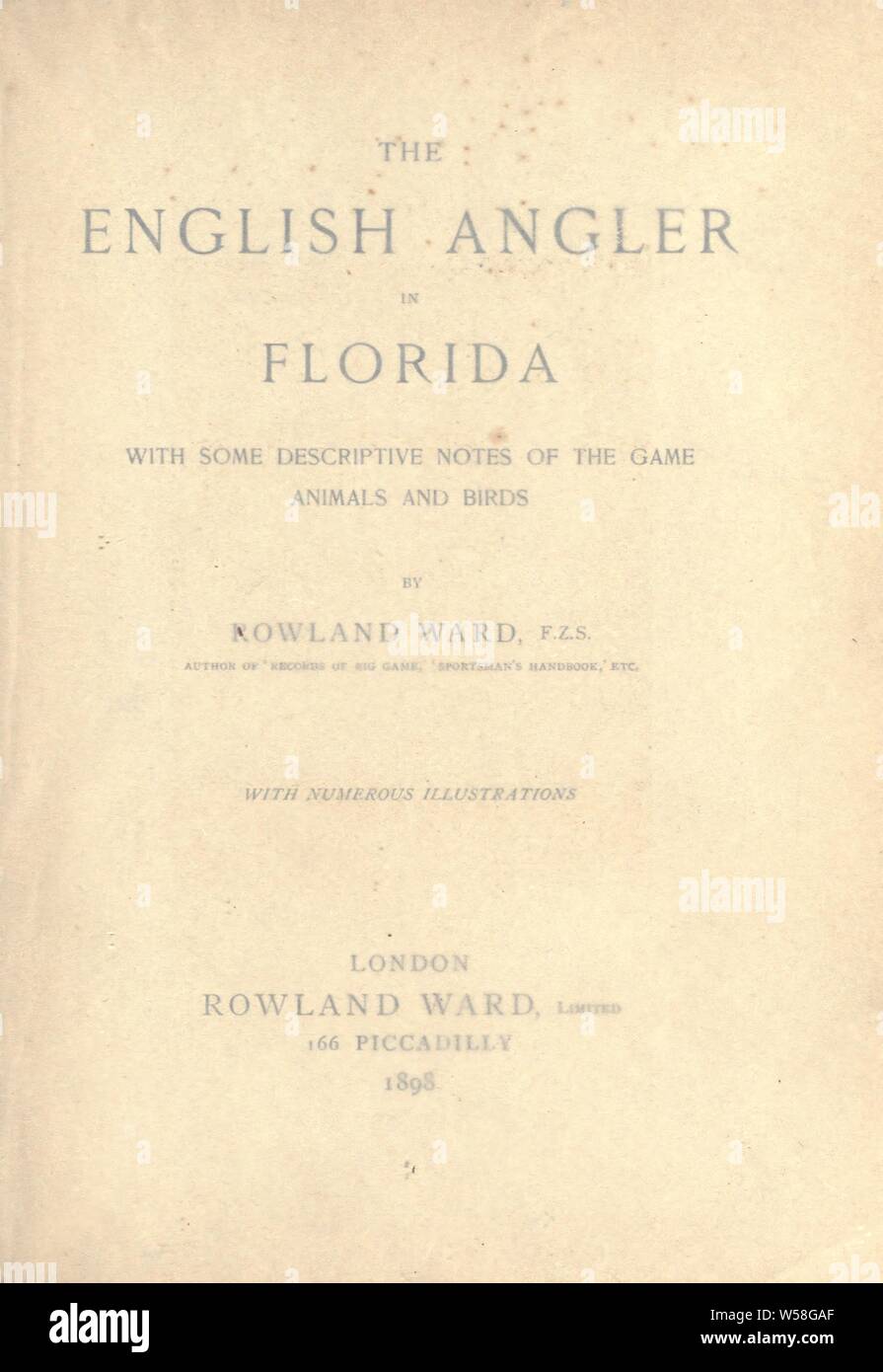 The English angler in Florida, with some descriptive notes of the game ...