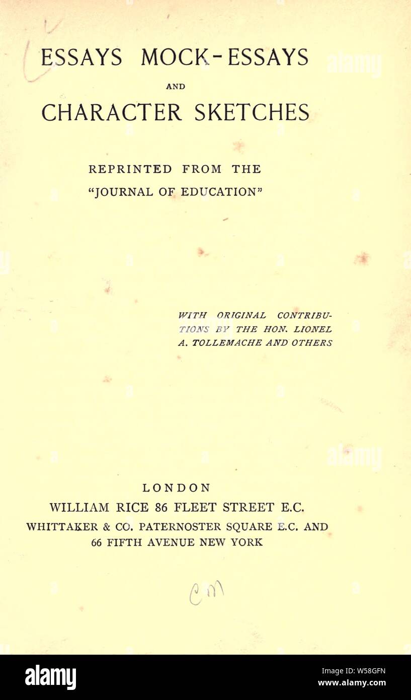 Tollemache hi-res stock photography and images - Alamy