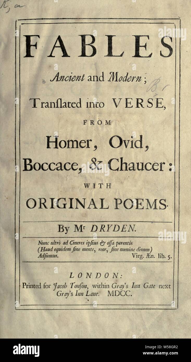 Ancient and modern poems hi-res stock photography and images - Alamy