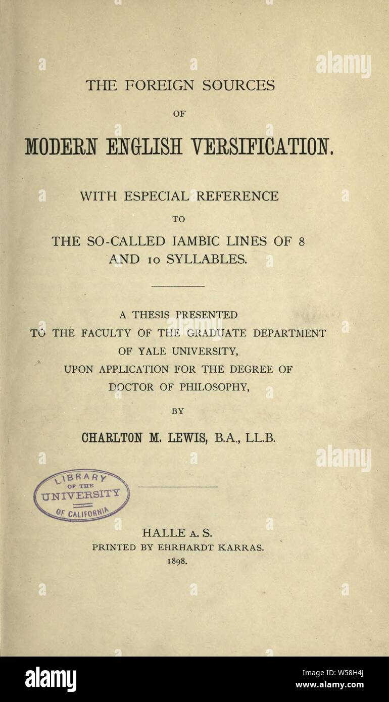 10 syllables hi-res stock photography and images - Alamy