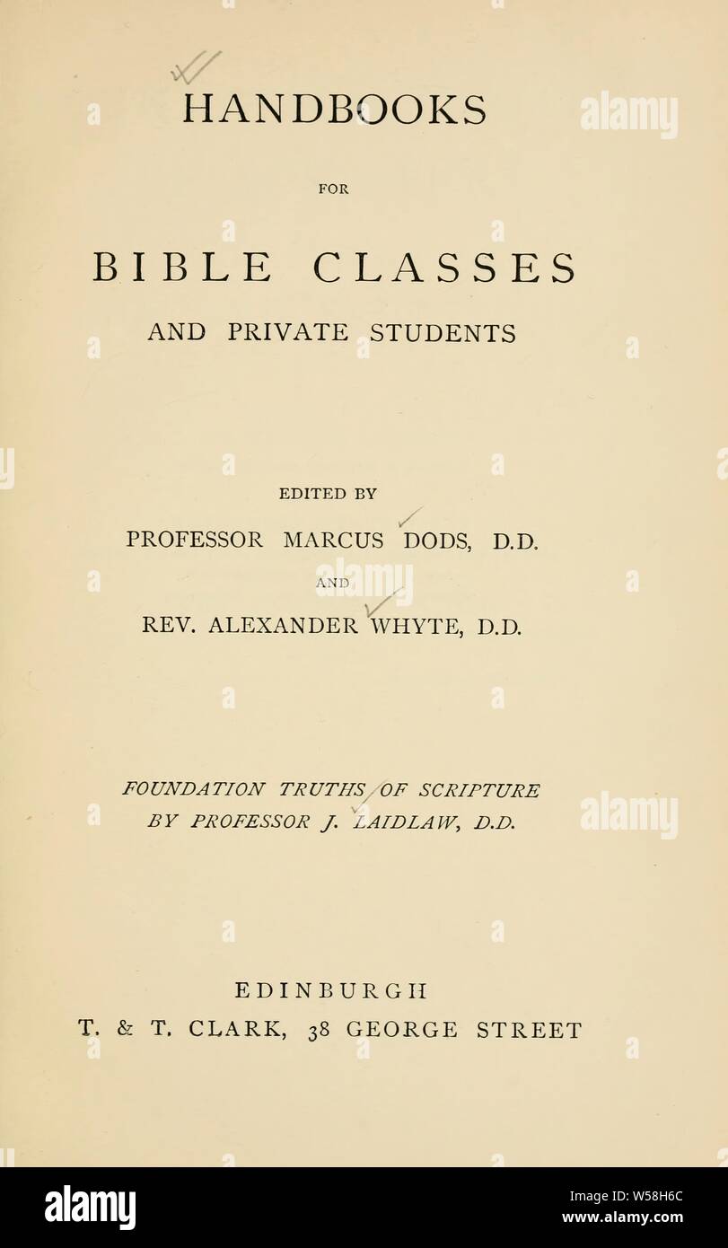 Foundation truths of Scripture as to sin and salvation : in twelve ...