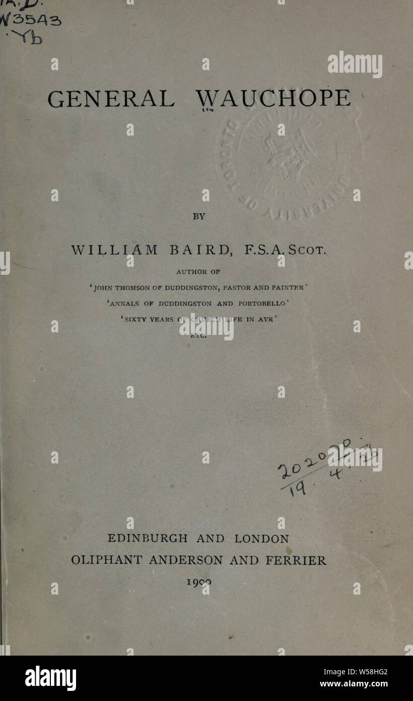 William Baird High Resolution Stock Photography and Images - Alamy