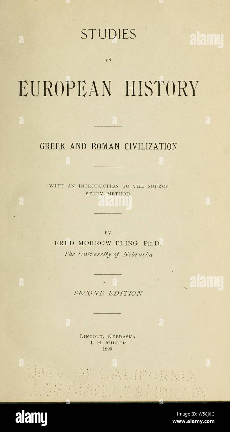 Roman introduction hi-res stock photography and images - Alamy