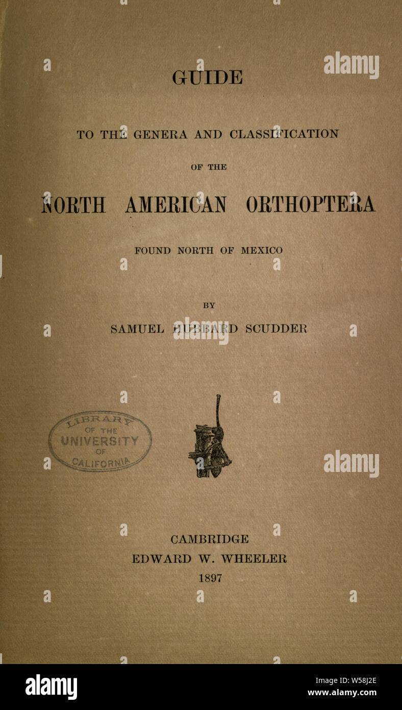 Scudder samuel hubbard hi-res stock photography and images - Alamy