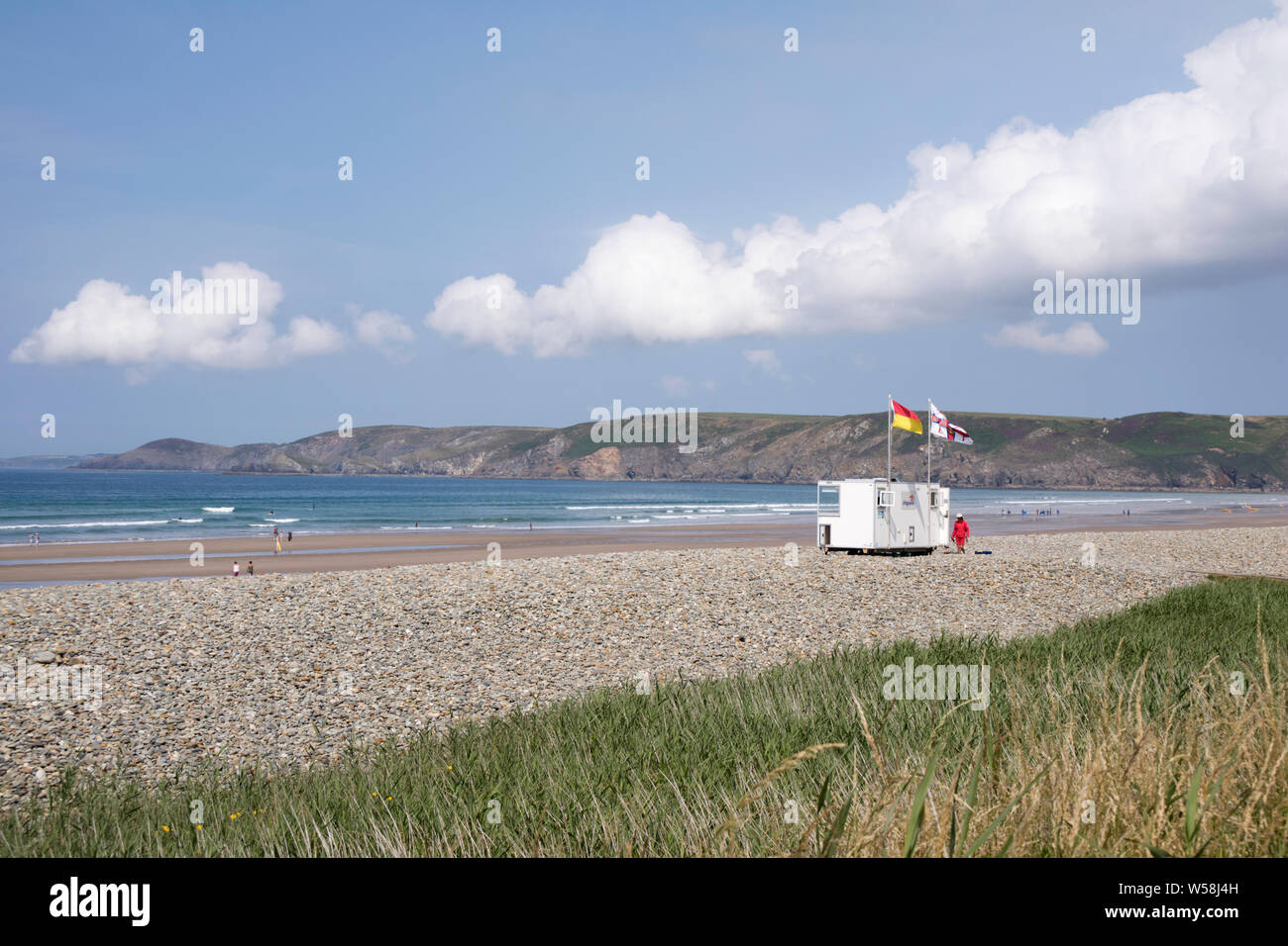 Newgale Beach, Pembrokeshire, Wales, UK Stock Photo - Alamy