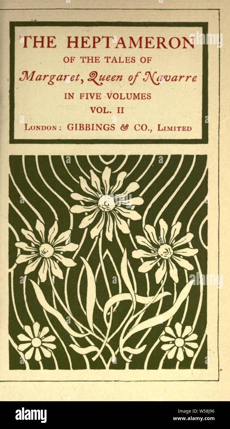 Tales of the heptameron hi-res stock photography and images - Alamy