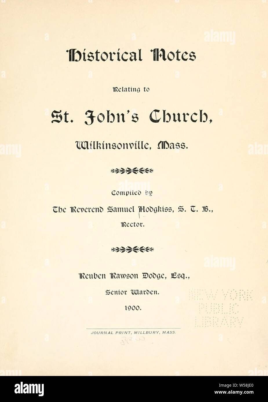 St samuel church hi-res stock photography and images - Alamy