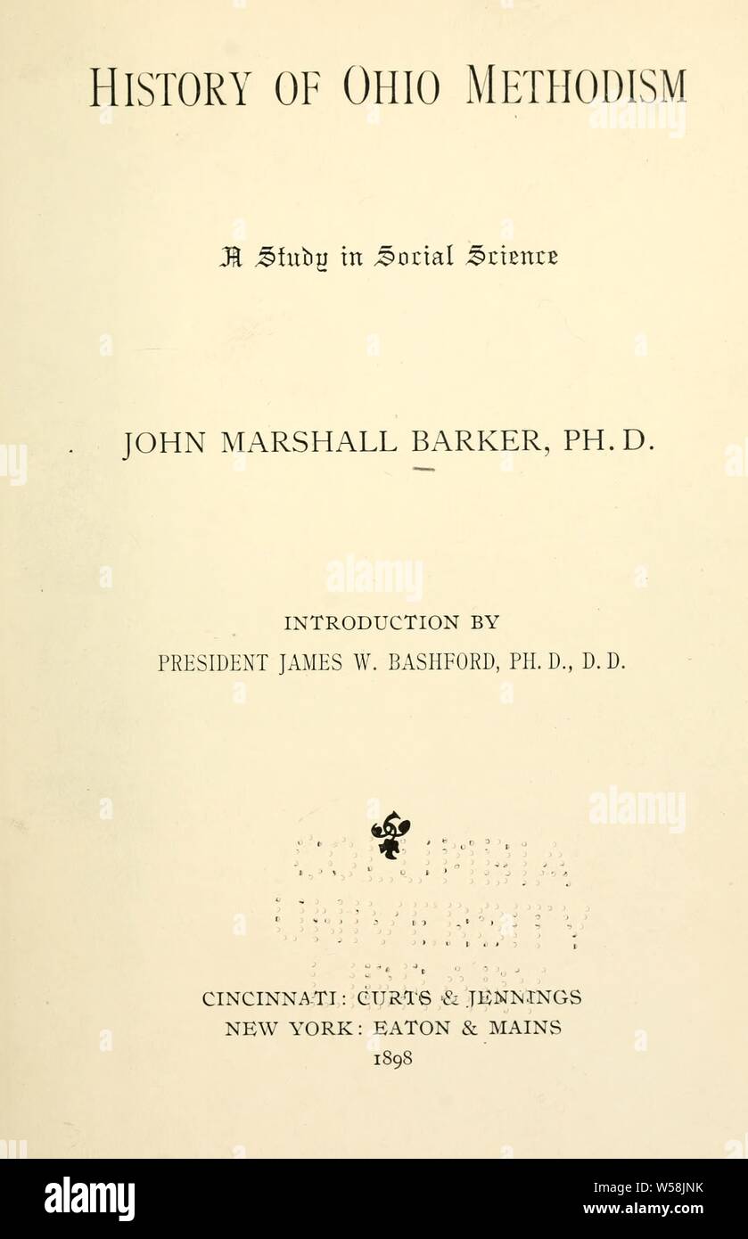 Ohio methodism hi-res stock photography and images - Alamy