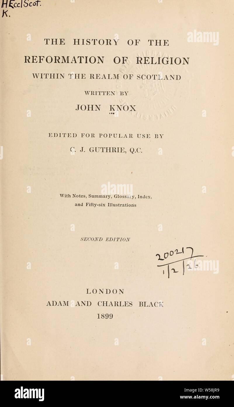 Reformation history hi-res stock photography and images - Alamy