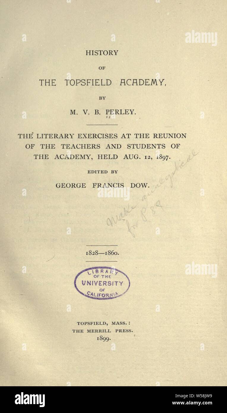 Topsfield hi-res stock photography and images - Alamy