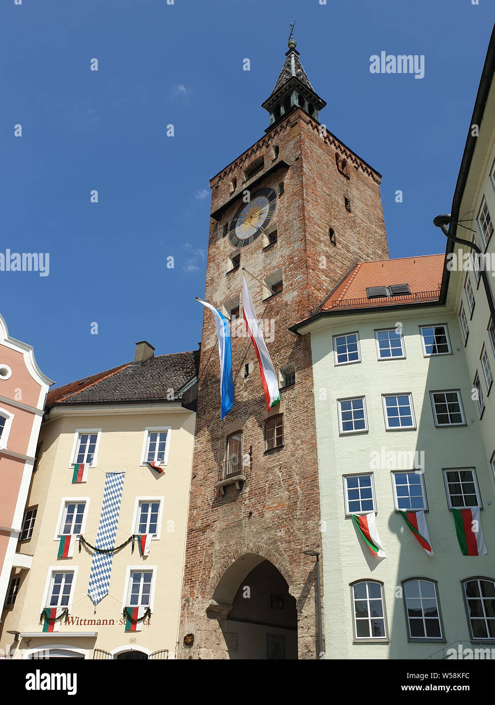 City of Landsberg in bavaria Stock Photo - Alamy
