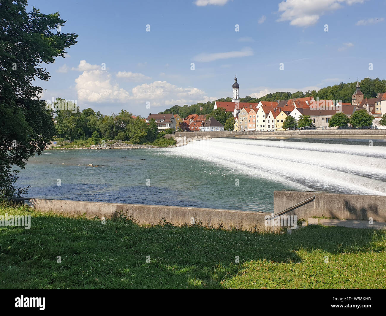 City of Landsberg in bavaria Stock Photo - Alamy