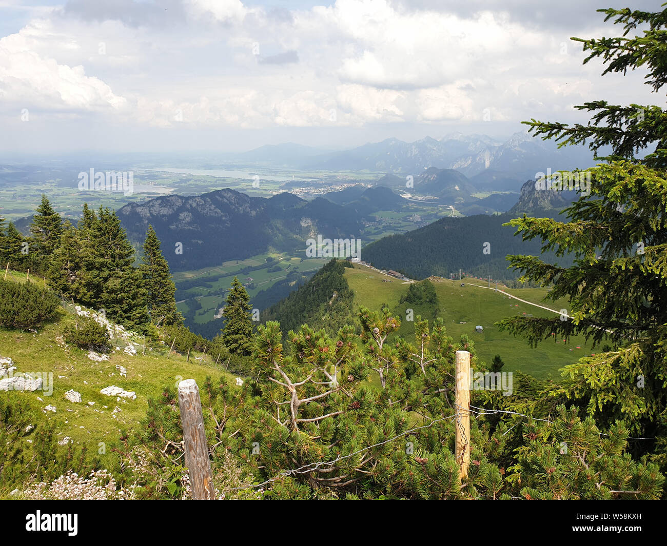in the bavarian alps Stock Photo - Alamy