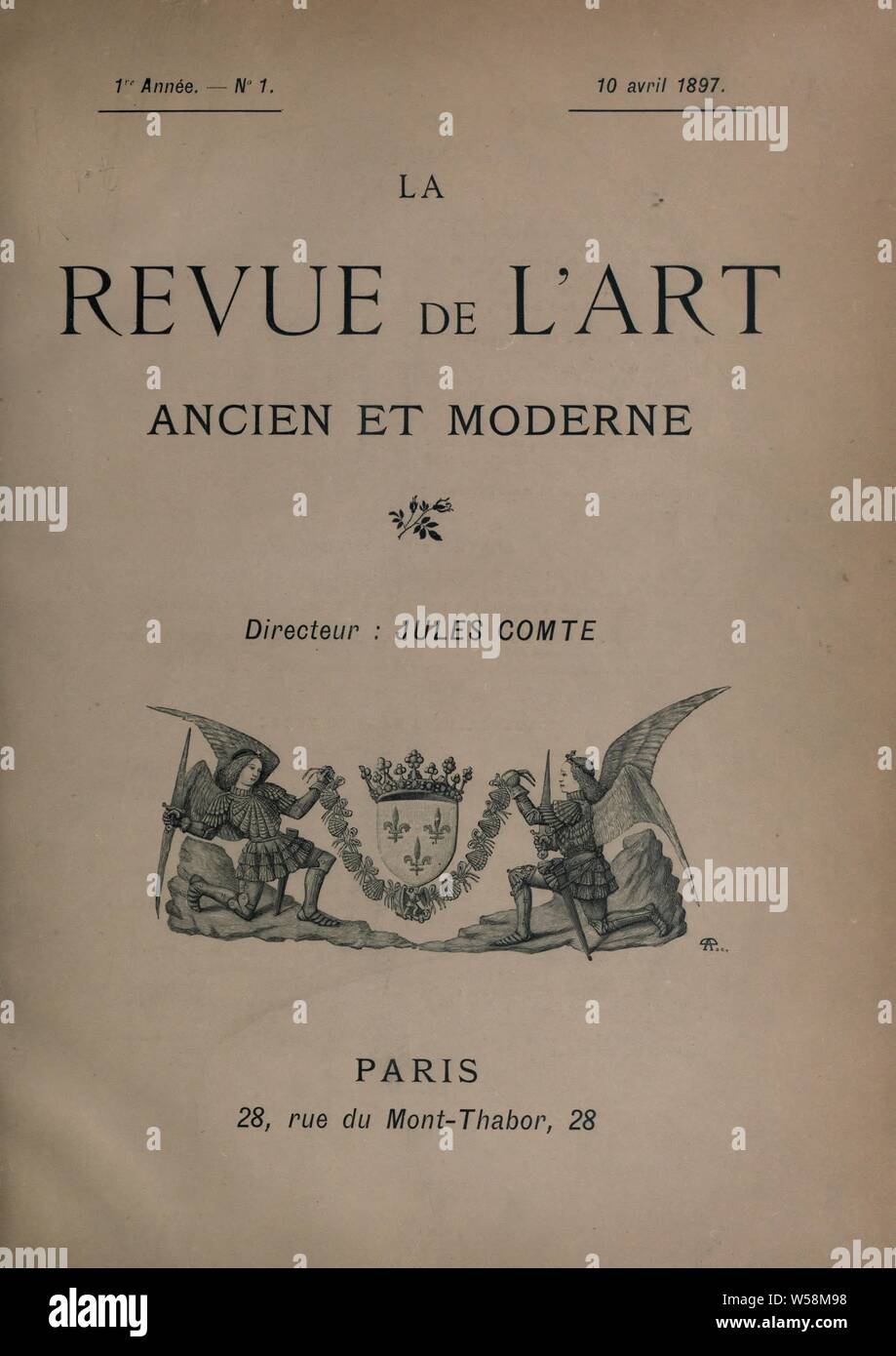 La revue de l'art ancien et moderne Stock Photo - Alamy