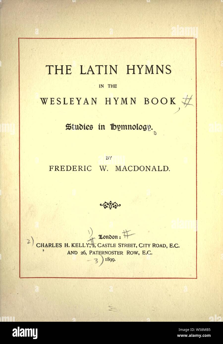 Hymnology hi-res stock photography and images - Alamy