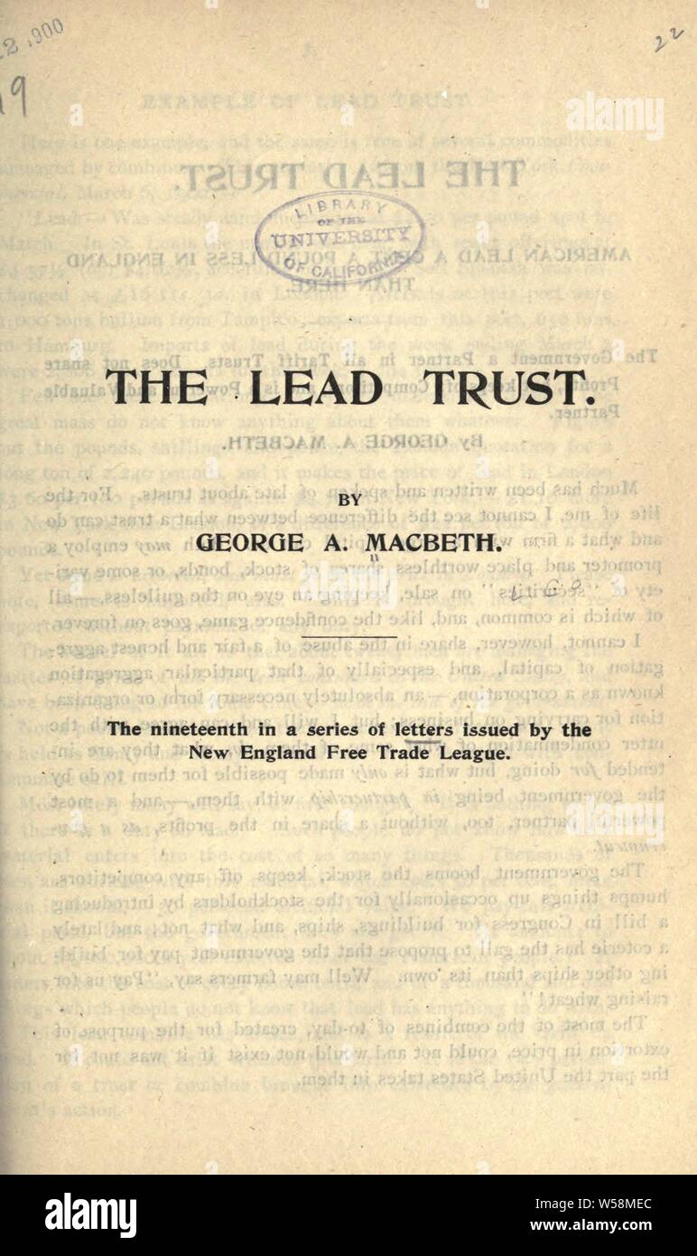 George macbeth hi-res stock photography and images - Alamy