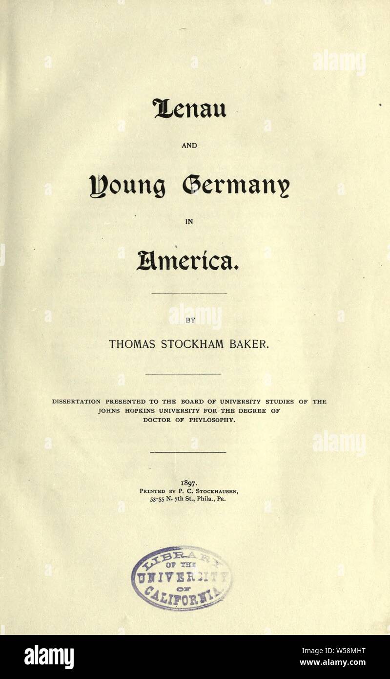 Thomas stockham hi-res stock photography and images - Alamy