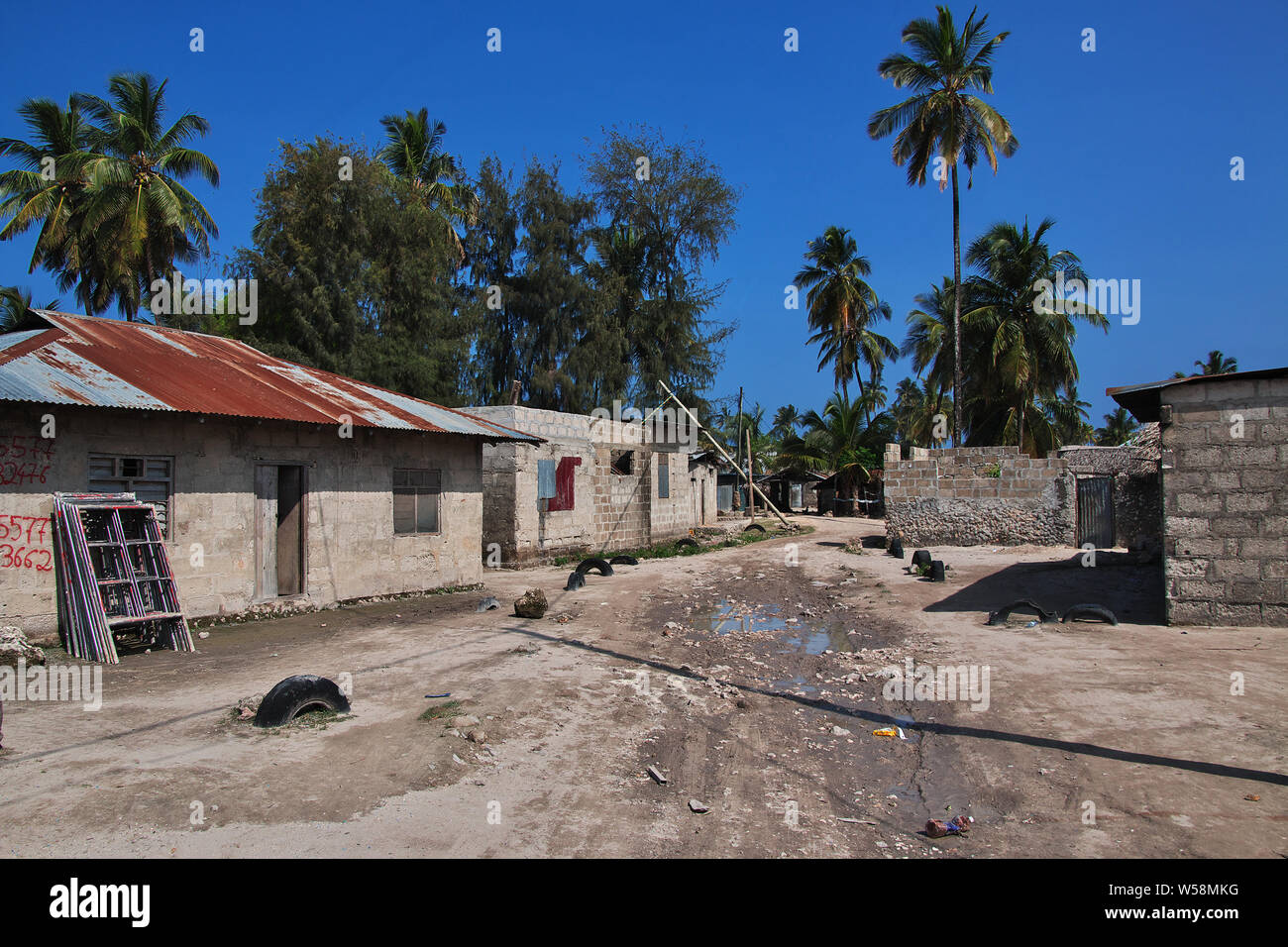 Nungwi village hi-res stock photography and images - Alamy