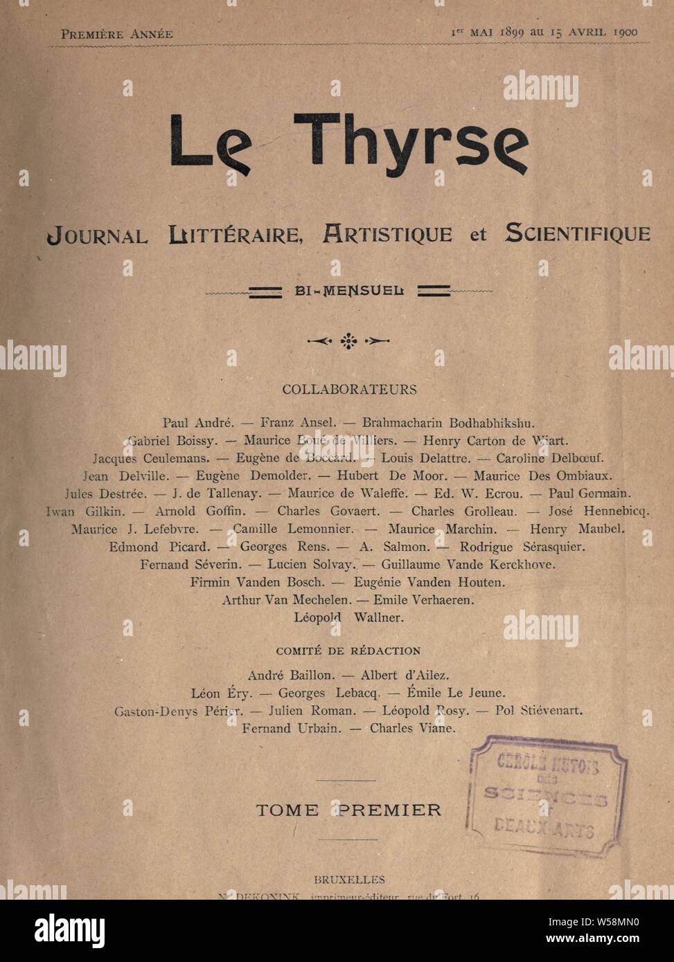 Le thyrse hi-res stock photography and images - Alamy