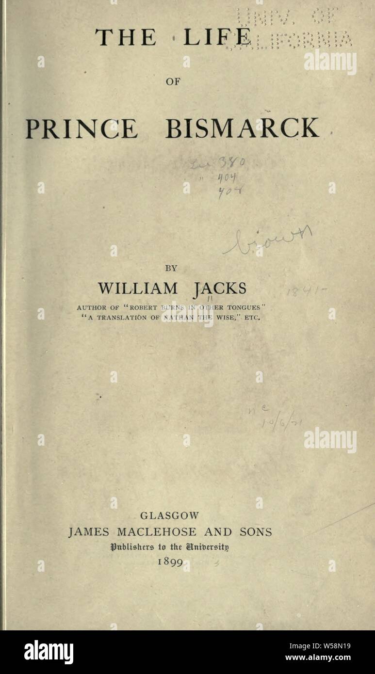 William jacks hi-res stock photography and images - Alamy