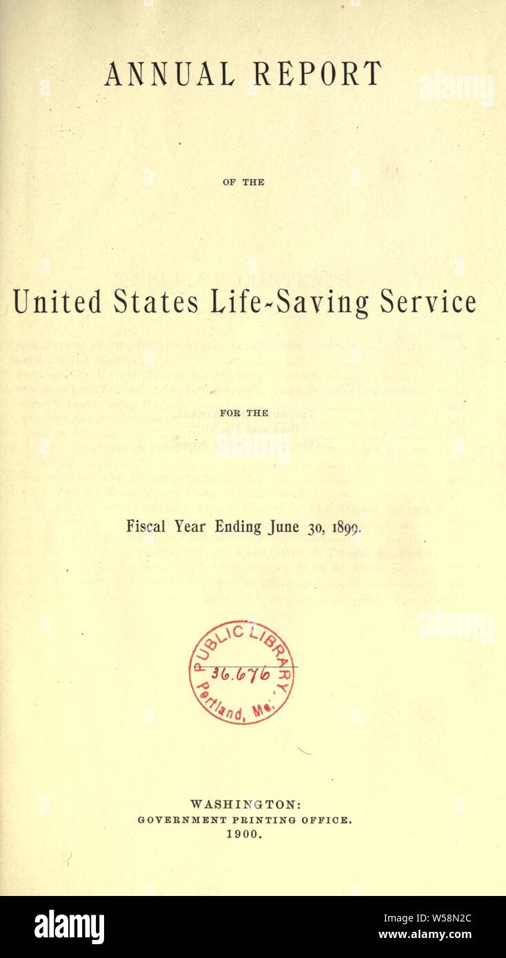 Life Saving Service : United States Stock Photo - Alamy