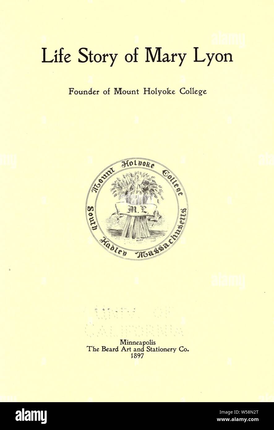 Mount holyoke college hi-res stock photography and images - Alamy