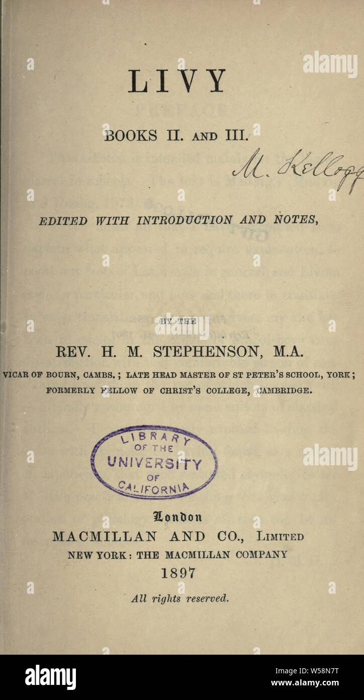 Livy hi-res stock photography and images - Alamy