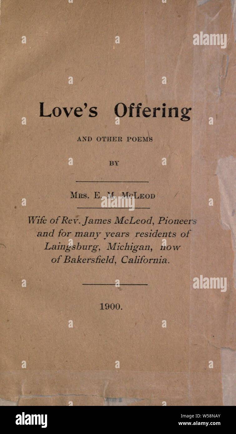 Offering poems hi-res stock photography and images - Alamy