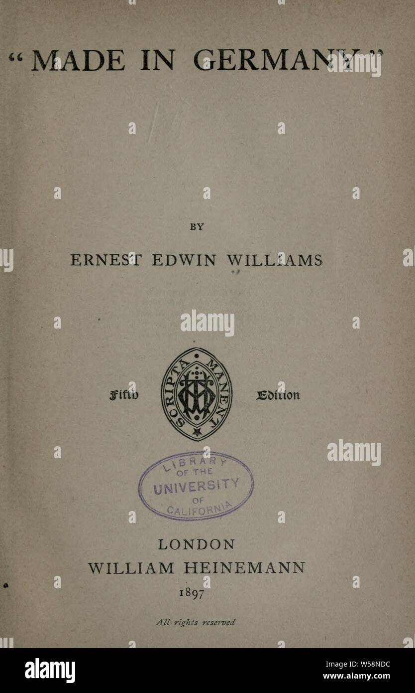 Ernest edwin george hi-res stock photography and images - Alamy