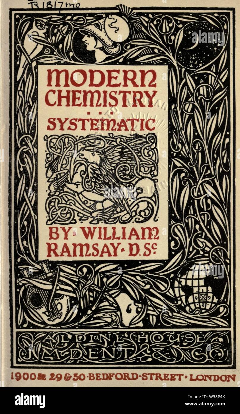 Modern chemistry .. : Ramsay, William, Sir, 1852-1916 Stock Photo - Alamy