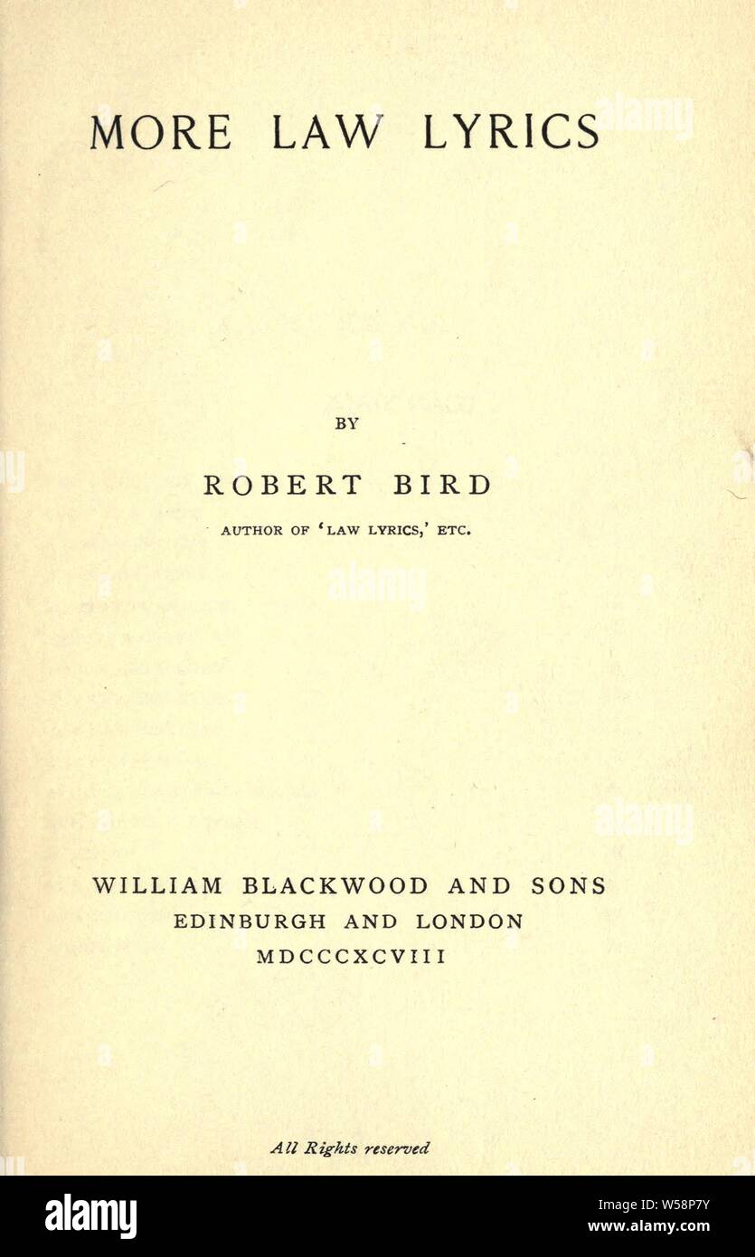 Law lyrics hi-res stock photography and images - Alamy