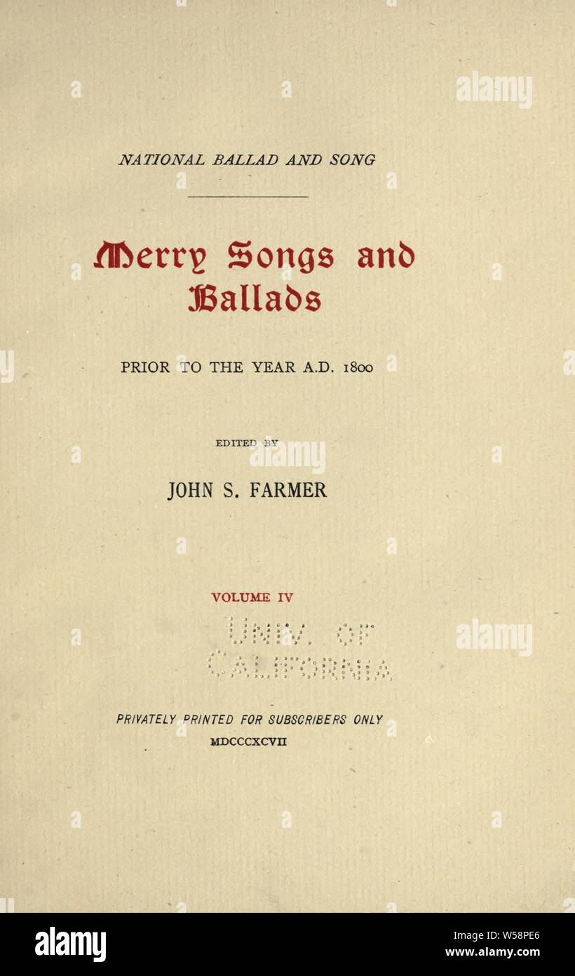 The national song book hi-res stock photography and images - Alamy