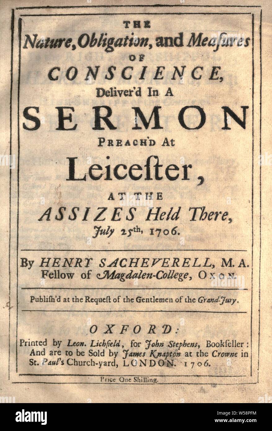 At the assizes hi-res stock photography and images - Alamy