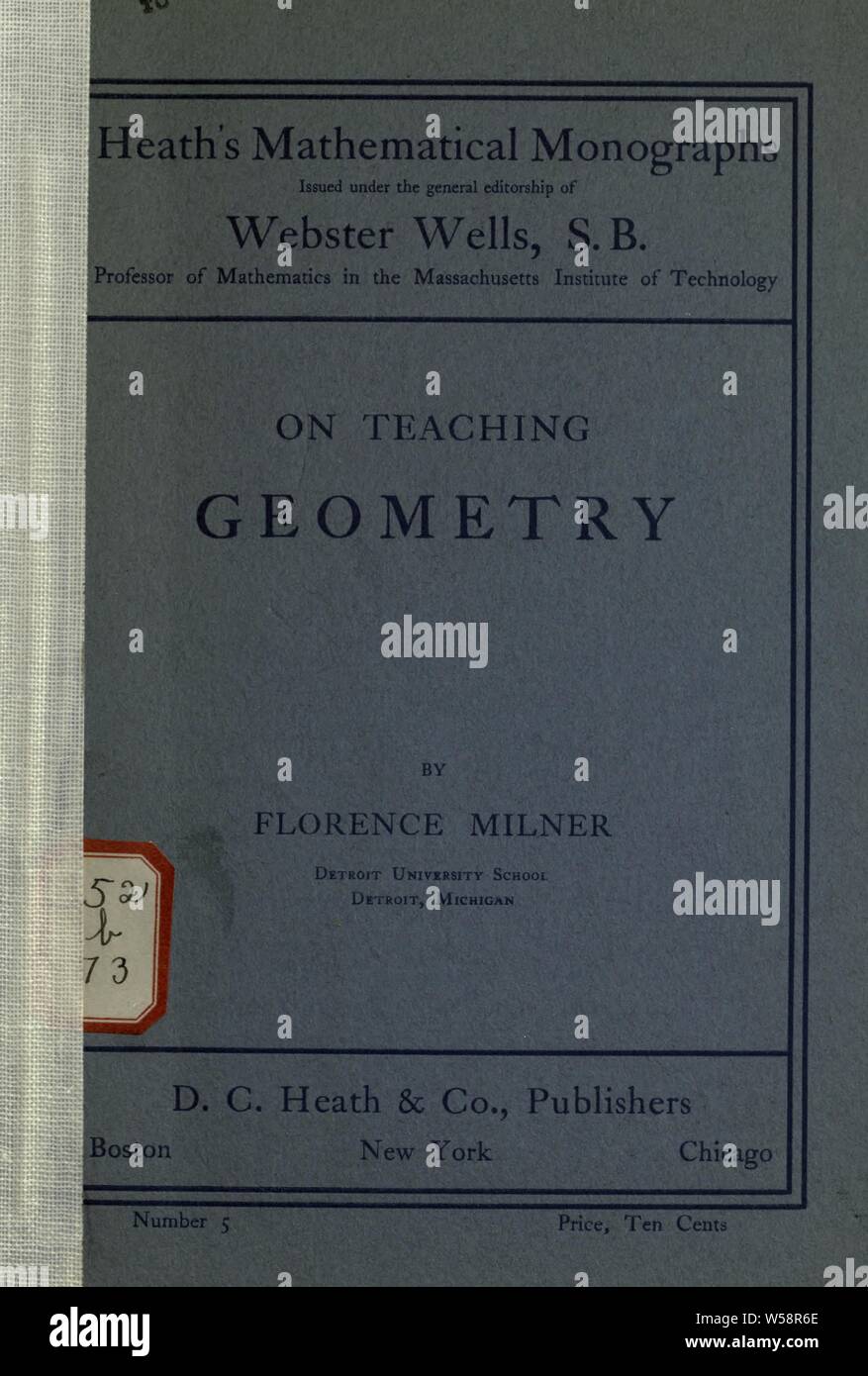 Geometry book page hi-res stock photography and images - Alamy