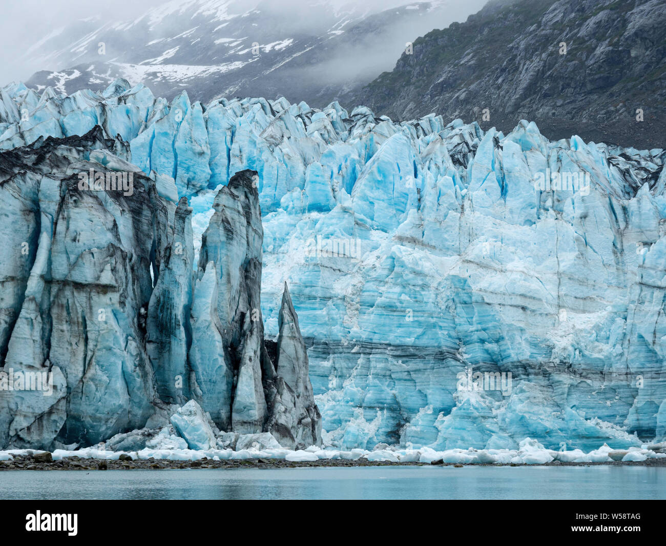 Lamplugh Glacier, Glacier Bay National Park and Preserve, Alaska, USA ...