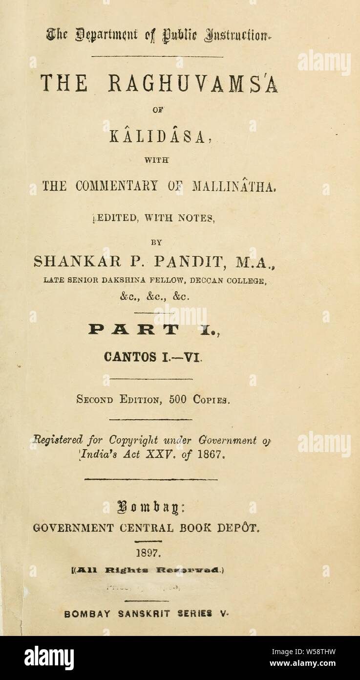 Raghuvamsa hi-res stock photography and images - Alamy