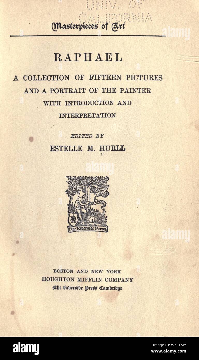 Painter raphael hi-res stock photography and images - Alamy