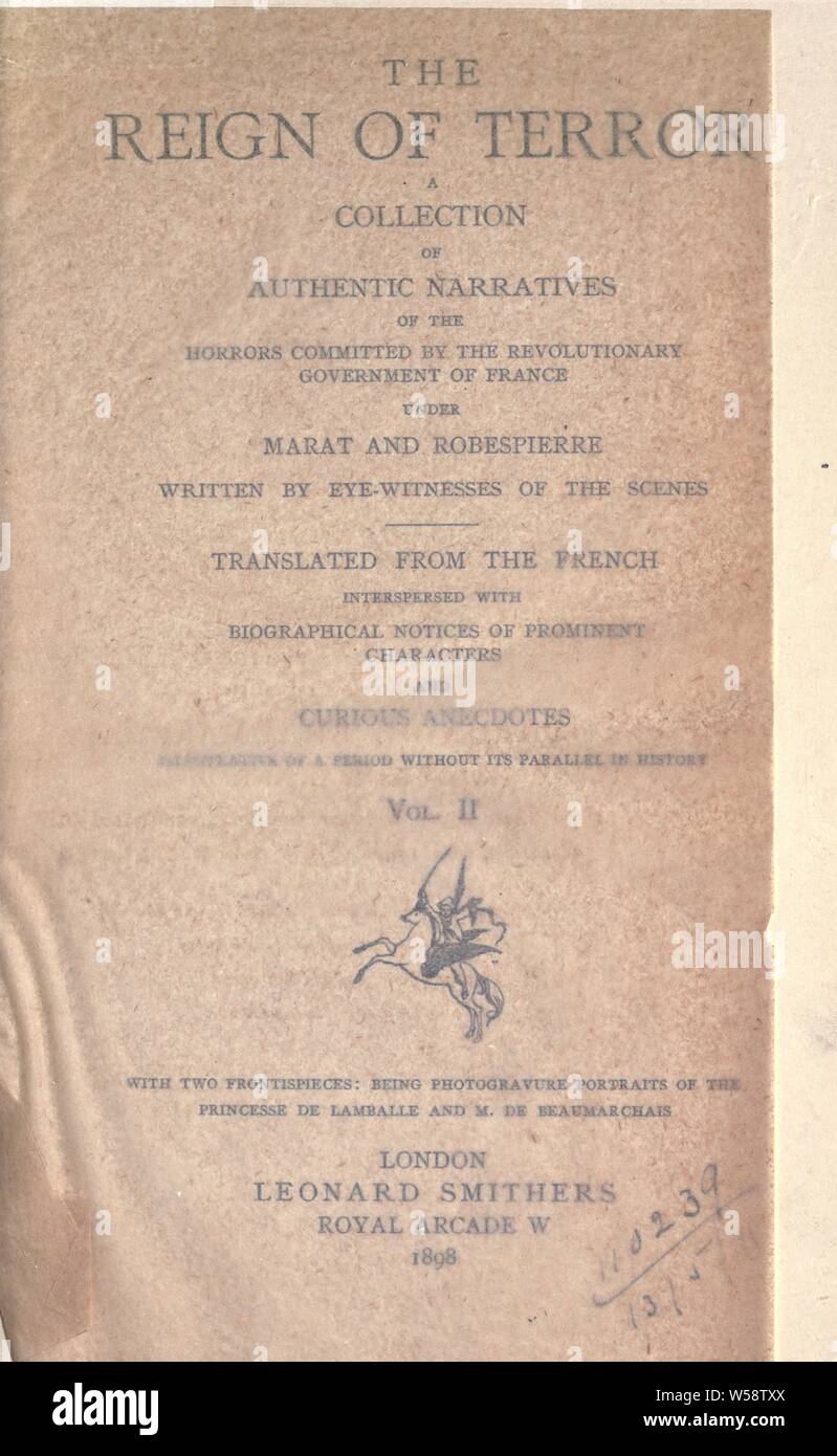 Reign of terror hi-res stock photography and images - Alamy