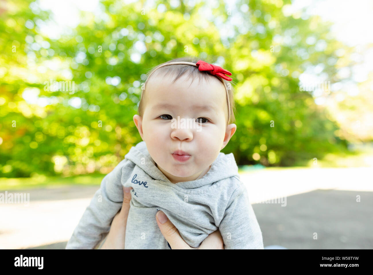 Lifestyle puckered lips hi-res stock photography and images - Alamy