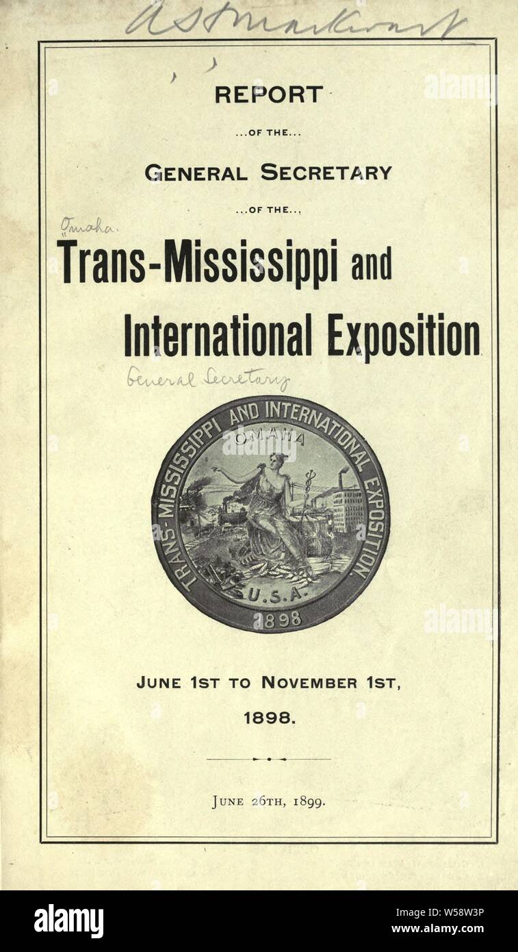 1898 exposition hi-res stock photography and images - Alamy