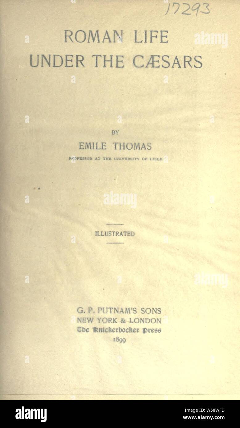 Emile thomas hi-res stock photography and images - Alamy