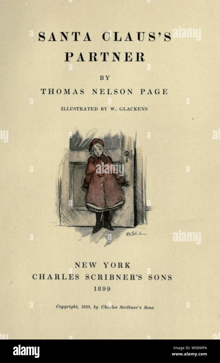 Santa Claus's partner. Illustrated by W. Glackens : Page, Thomas Nelson ...