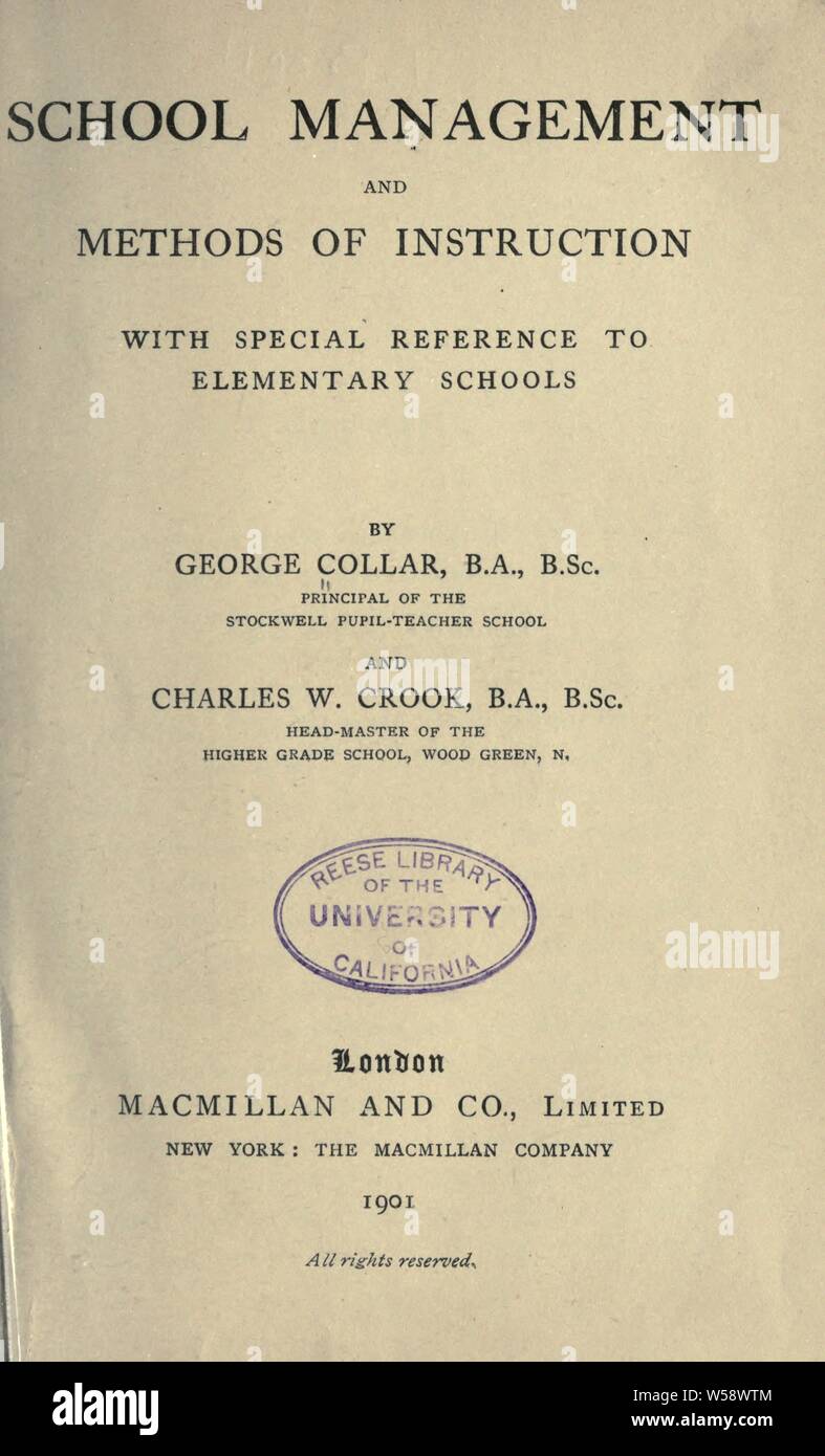 School of instruction hi-res stock photography and images - Alamy